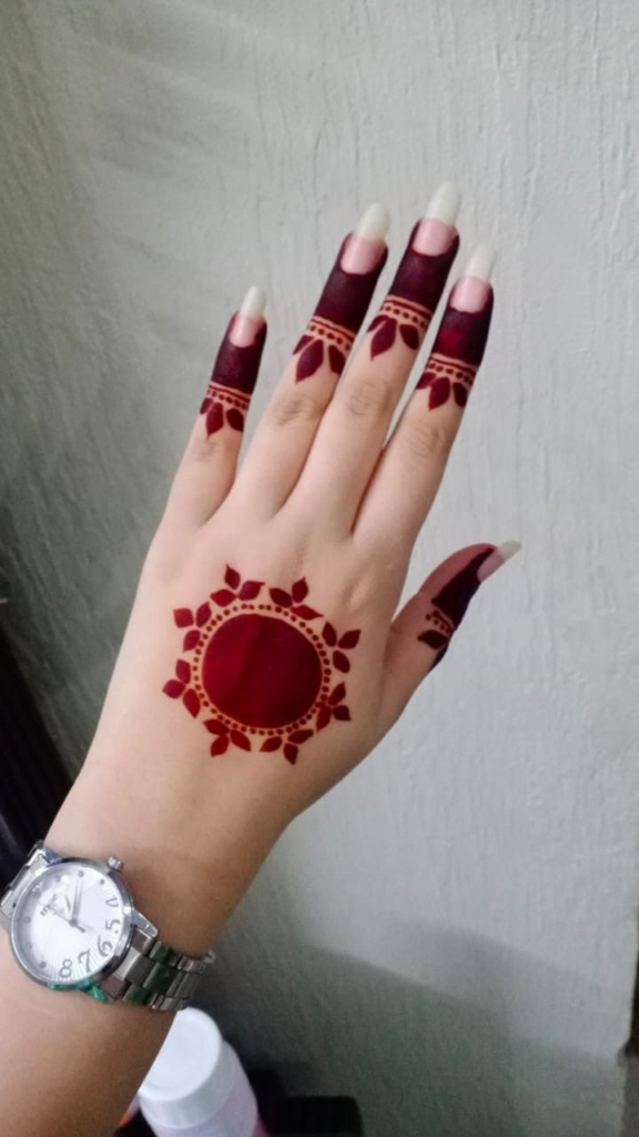 Traditional mehndi designs - Soha Style
